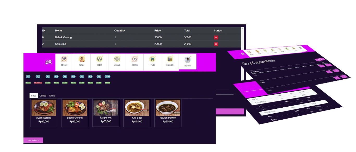 Aplikasi restoran | MESIN KASIR